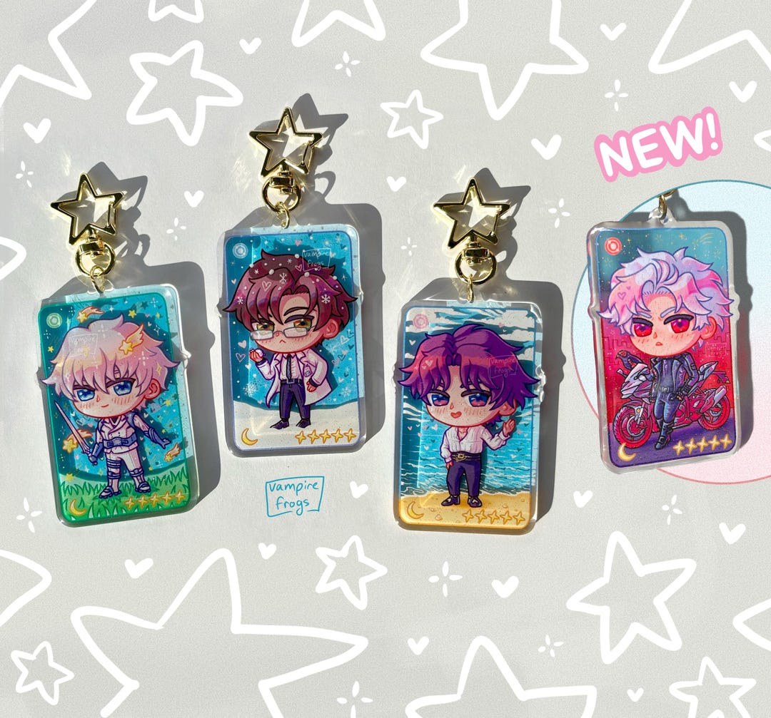 Love and Deepspace Keychains Xavier / Zayne / Rafayel / Sylus / Dating ...