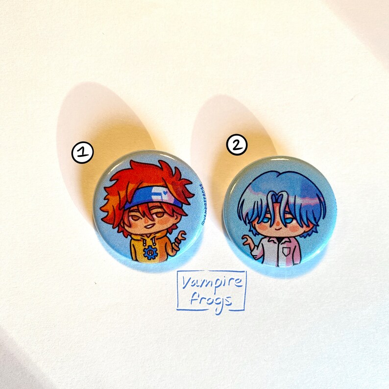 Sk8 the Infinity 1.25 Inch Pinback Buttons / Reki Langa Cherry Joe ...