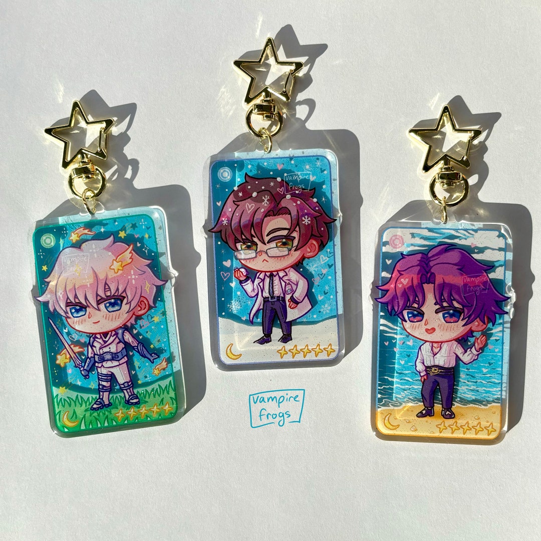 Love and Deepspace Xavier / Zayne / Rafayel Keychains / Dating Sim ...