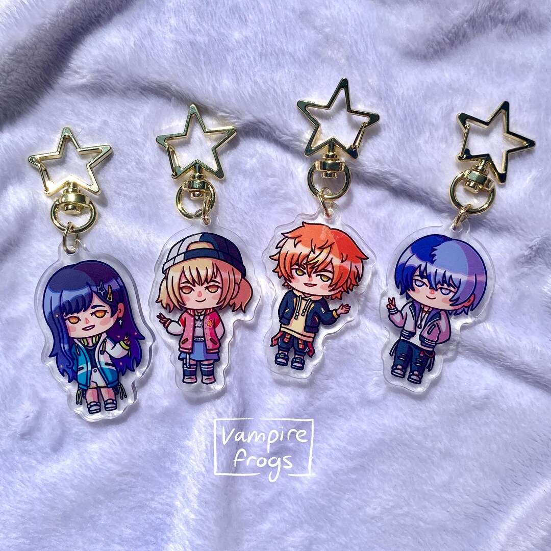 Vivid Bad Squad Keychains / Vbs Acrylic Charms Pjsekai / Hatsune Miku ...