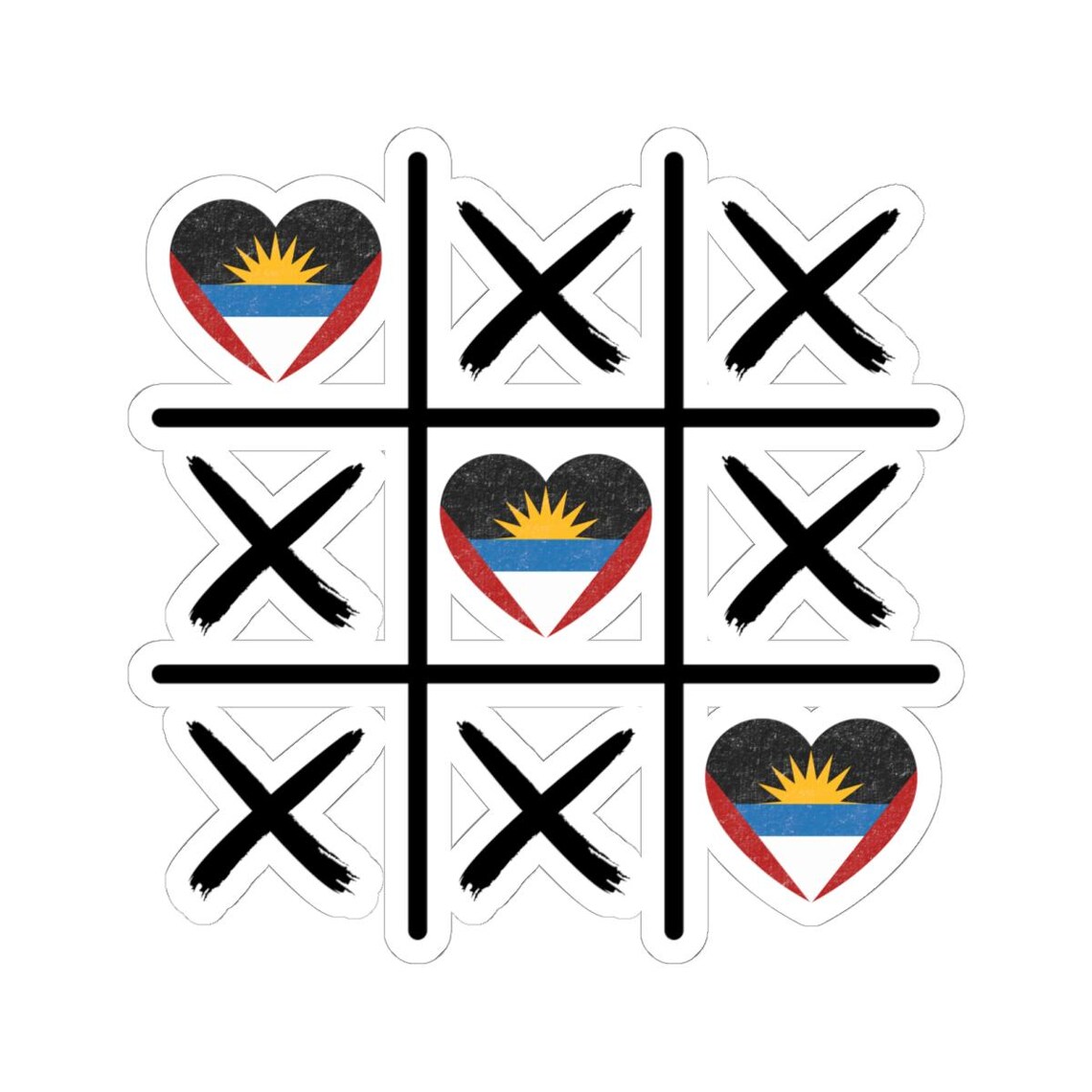 Antigua & Barbuda Sticker, Caribbean Pride, Soca, Journal Sticker ...