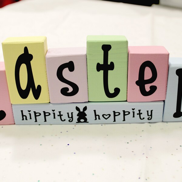 Easter Blocks - Etsy