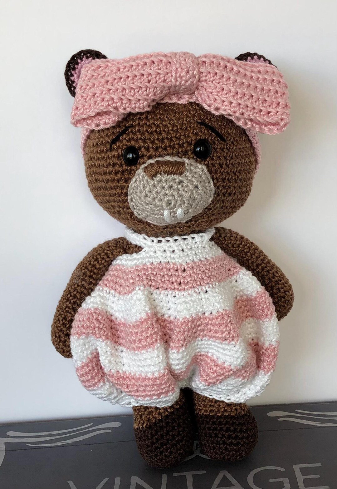 Stuffed Crocheted Beaver Girl Doll Plushie Stuffy Amigurumi - Etsy