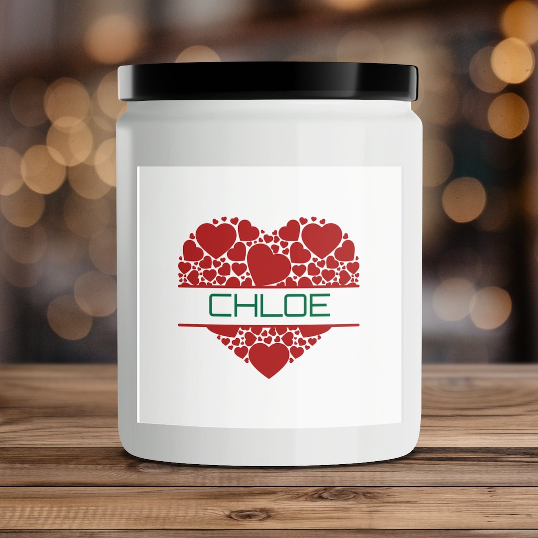 Heart Shaped Design Candle, Red Heart Candle, Home Decor Candle, Unique ...