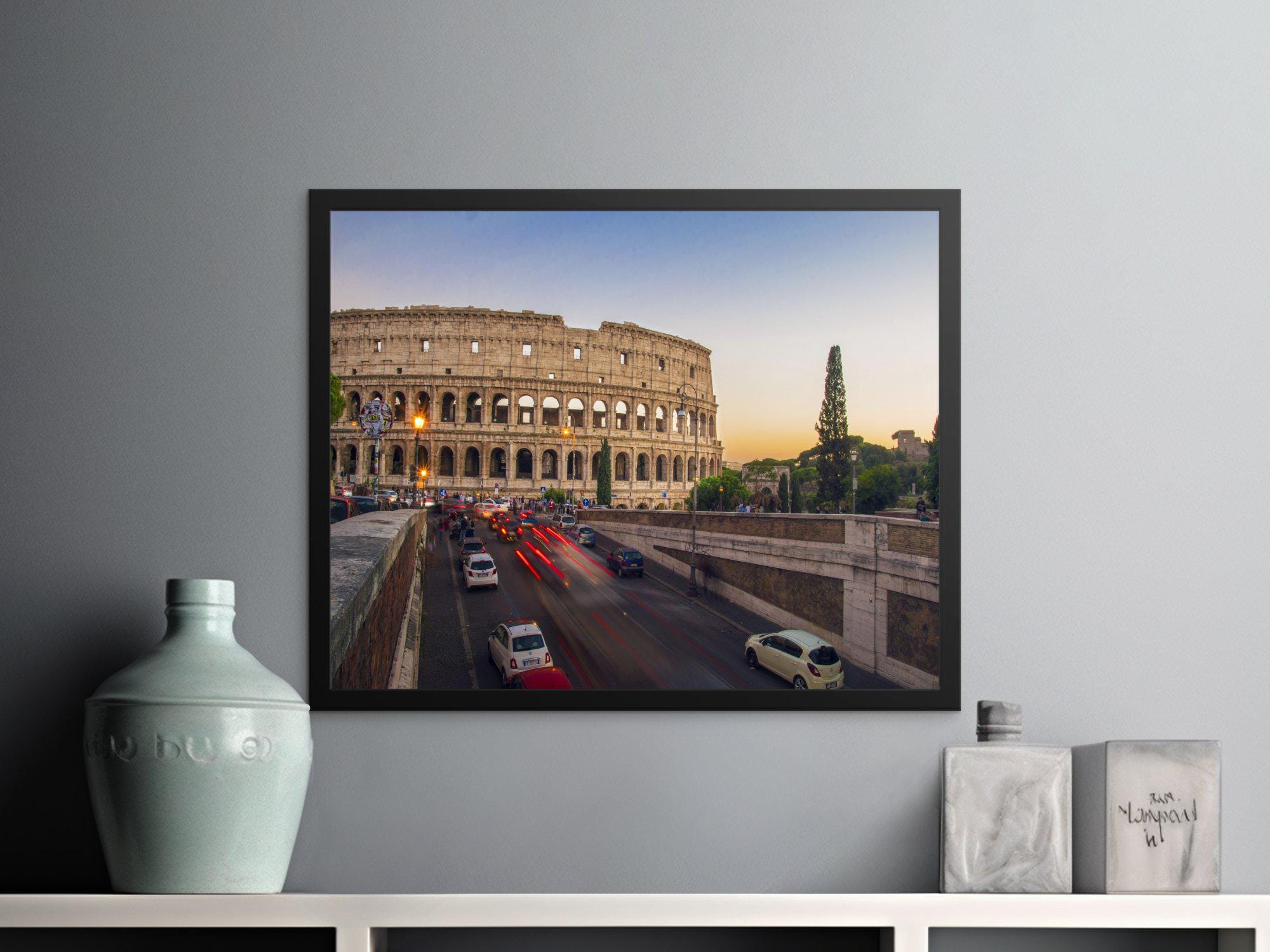 Colosseum Rome Wall Art Instant Download Cityscape Digital Print Travel ...