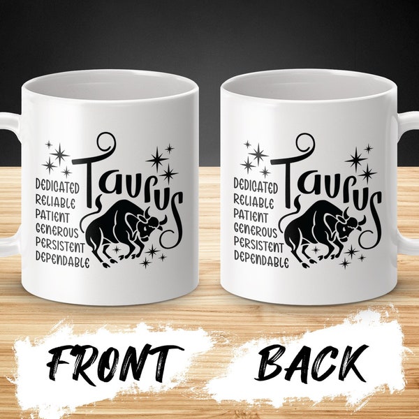 Taurus Mug - Etsy