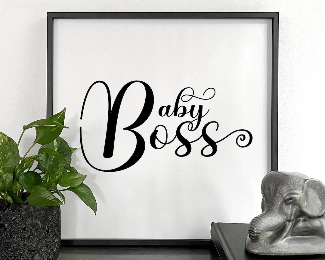 Boss Baby Digital Print - Etsy