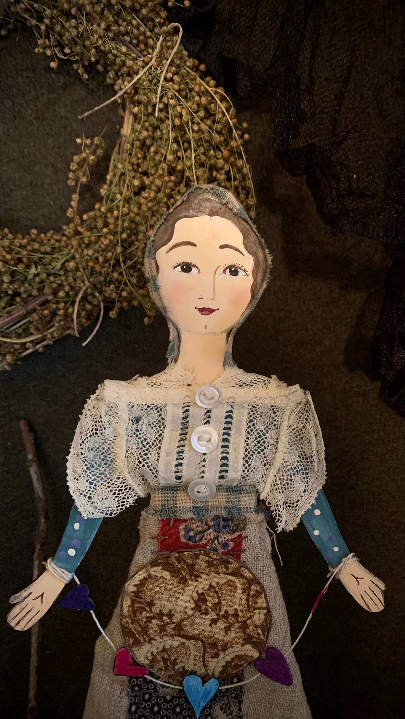 DIGITAL Miss Periwinkle, a 10-inch Paper Doll Dummy Board by Christine ...