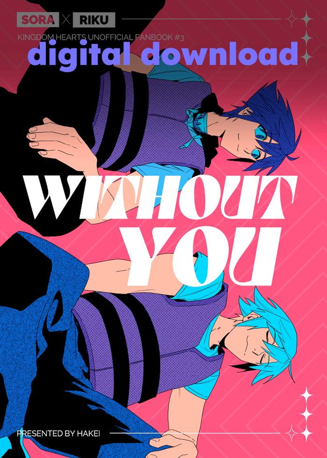 Without You | Sora X Riku Fancomic Doujin [DIGITAL] - Etsy