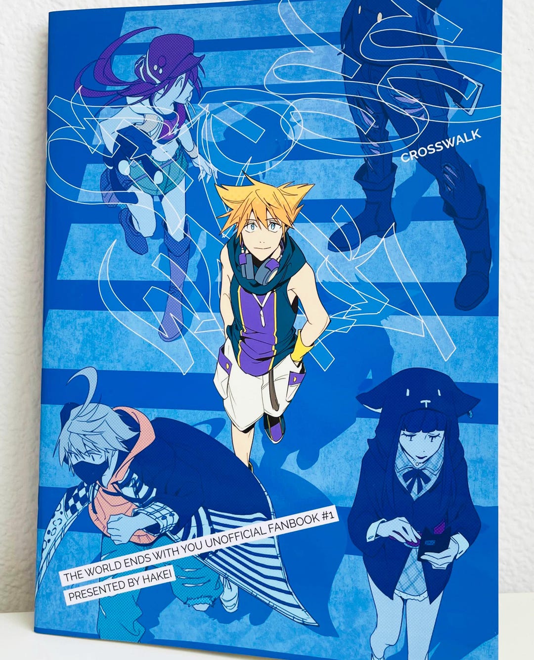 CROSSWALK the World Ends With You Art Book Zine - Etsy