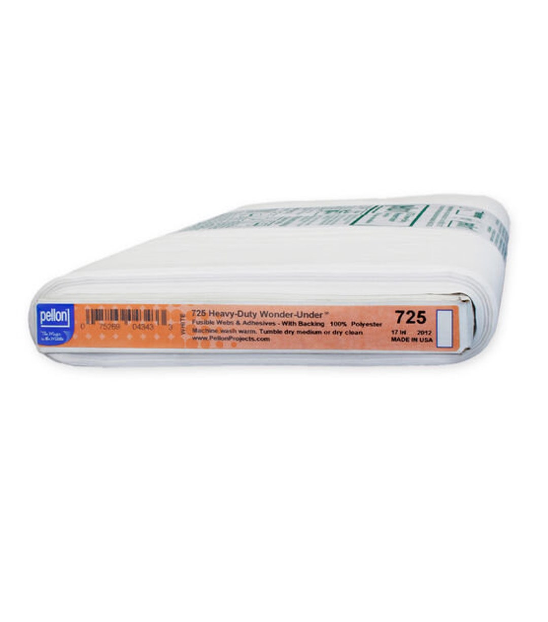 Pellon 725 Heavy Duty Wonder Under Interfacing 17 Wide Fusible Webs and ...
