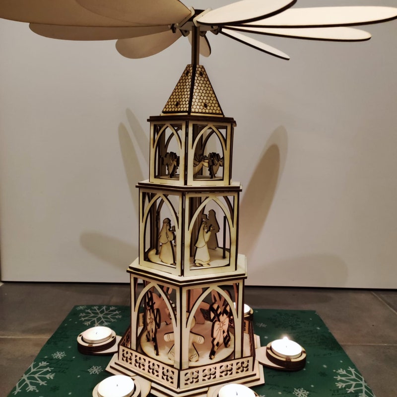 German Christmas Pyramid - Etsy