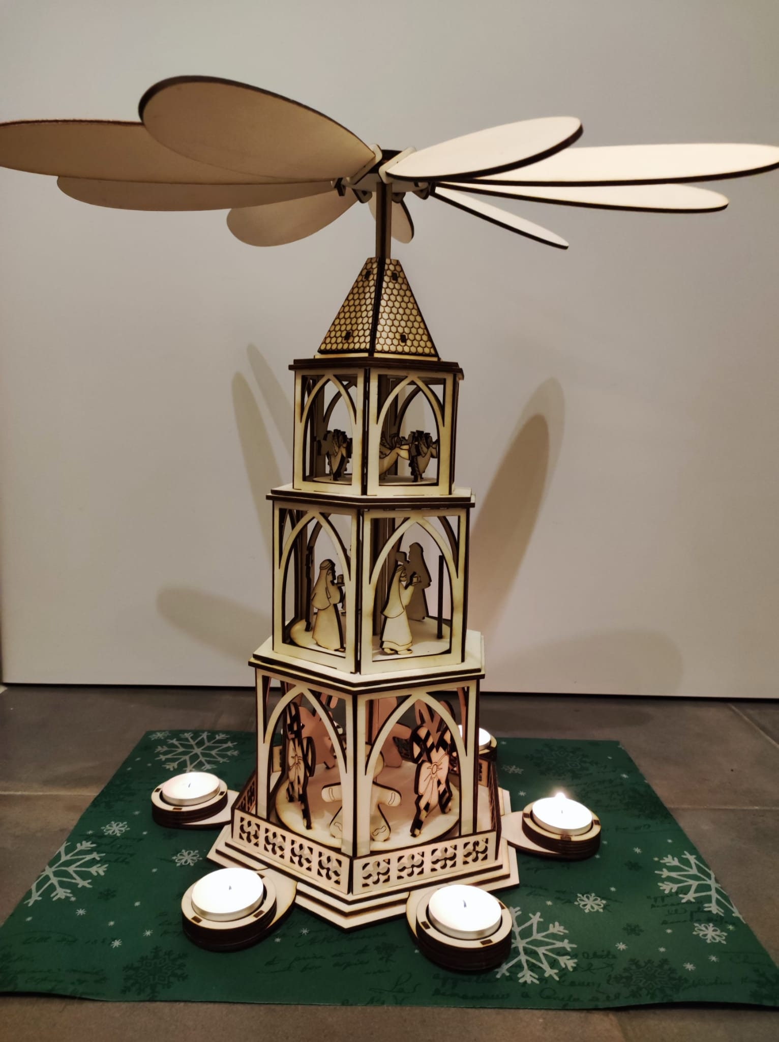 Christmas Pyramid - Etsy