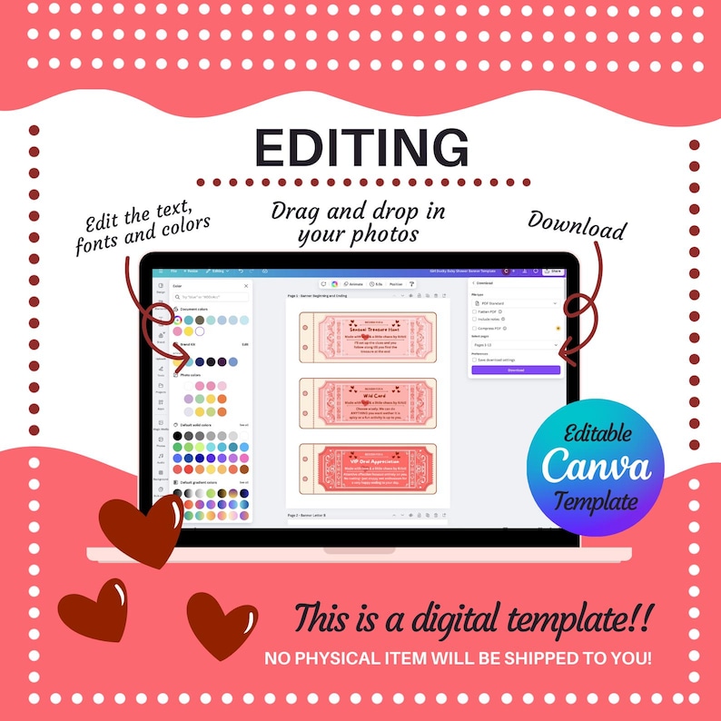 Custom Love Coupon Book Canva Template, Spicy Romantic Coupons ...
