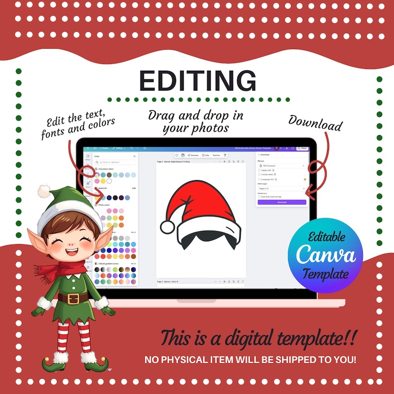 Elf Yourself Mirror Activity | Funny Kids Dress-up Props & Signs ...