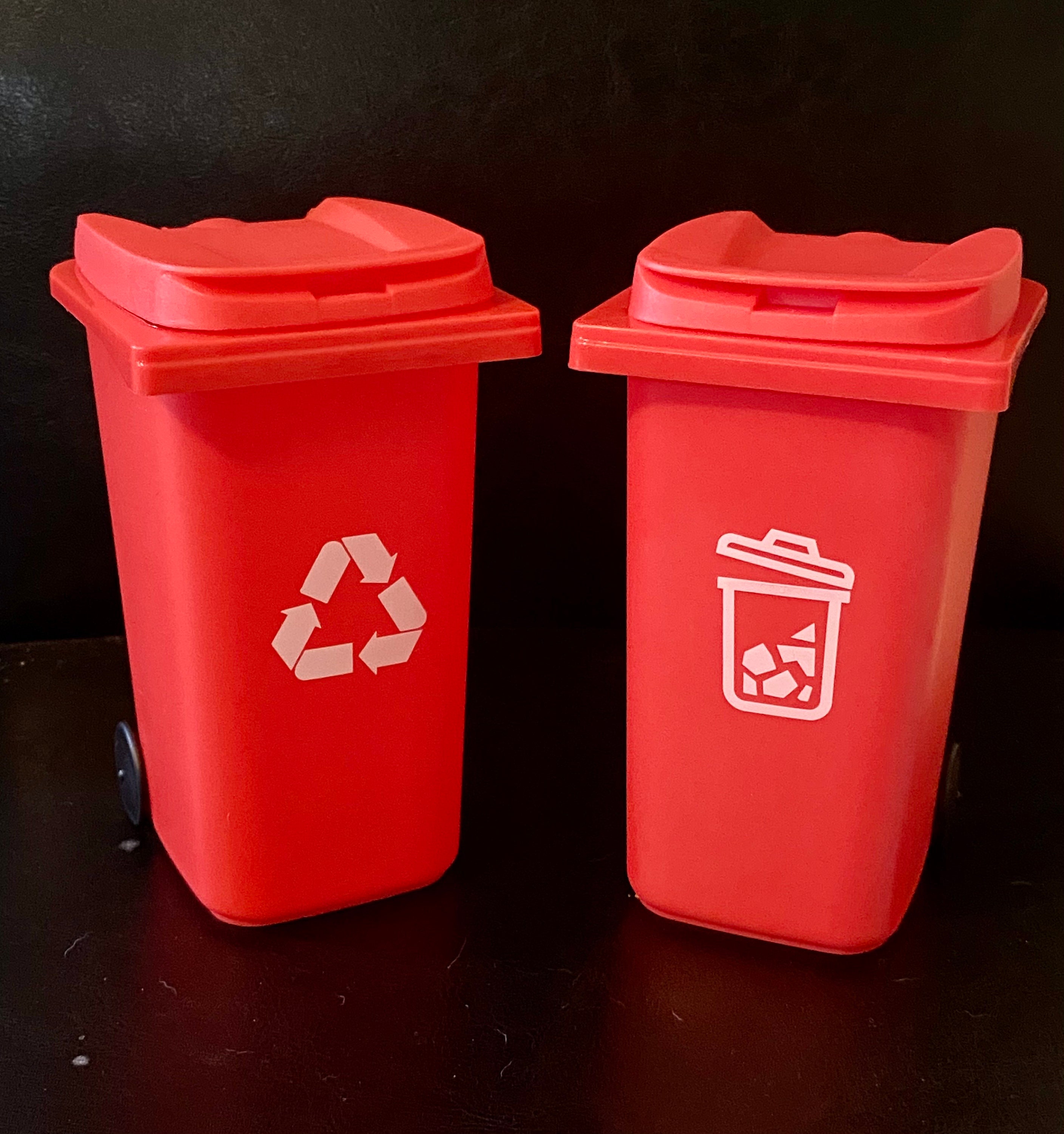 Bling Mini Recycling Bin - Etsy