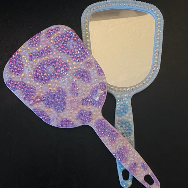 Bedazzled Mirror - Etsy