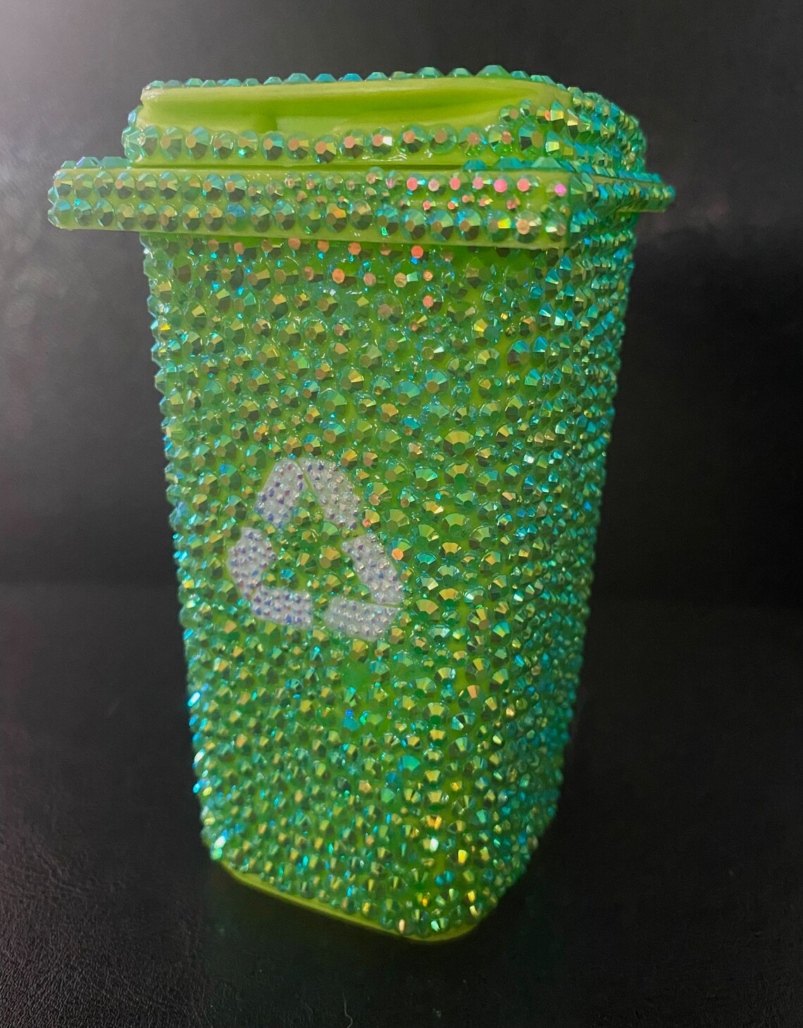Bling Mini Recycling Bin - Etsy