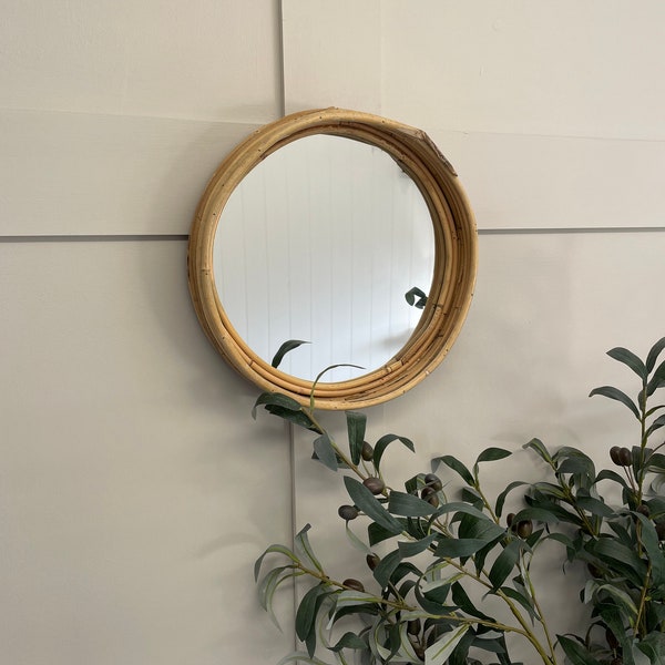 Bamboo Mirror - Etsy