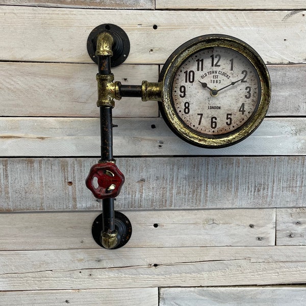 Industrial Clock - Etsy UK