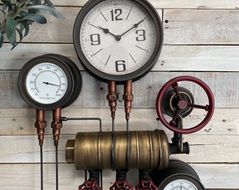 Steampunk Clock - Etsy