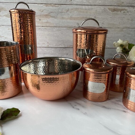 Classic Copper Kitchen Accessories