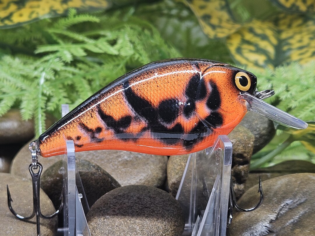2.5 Squarebill Custom Skull Craw Pattern. - Etsy