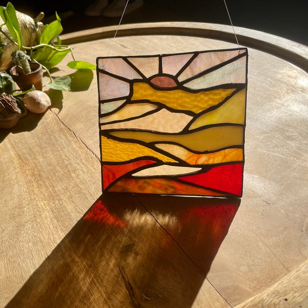 Stained Glass Southwest Theme - Etsy