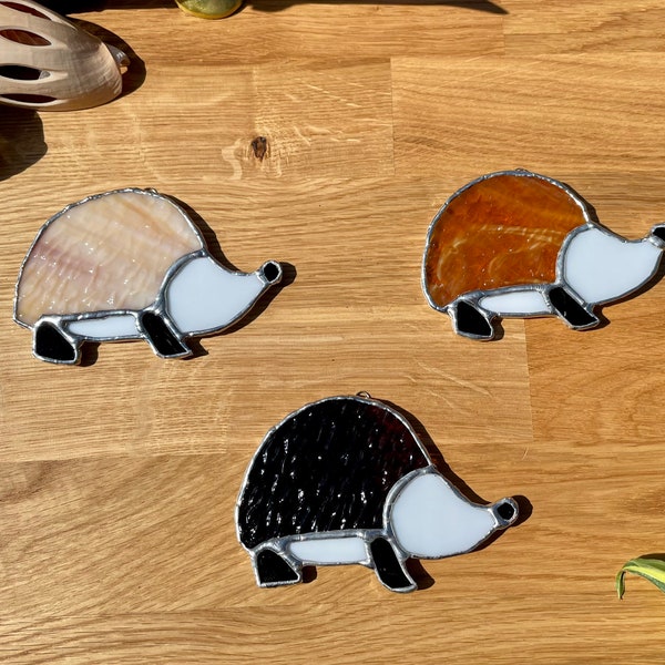Glass Hedgehog - Etsy