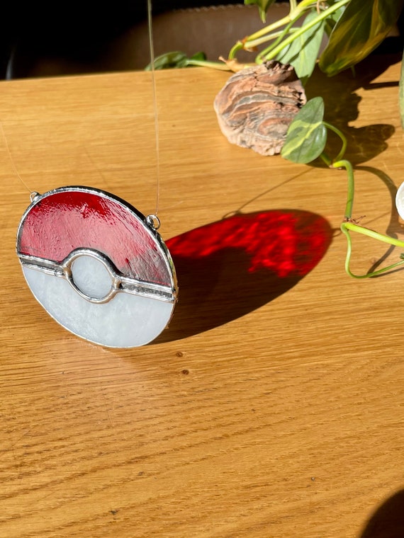 Stained Glass Pokémon Ball Ornament or Sun Catcher Pikachu - Etsy
