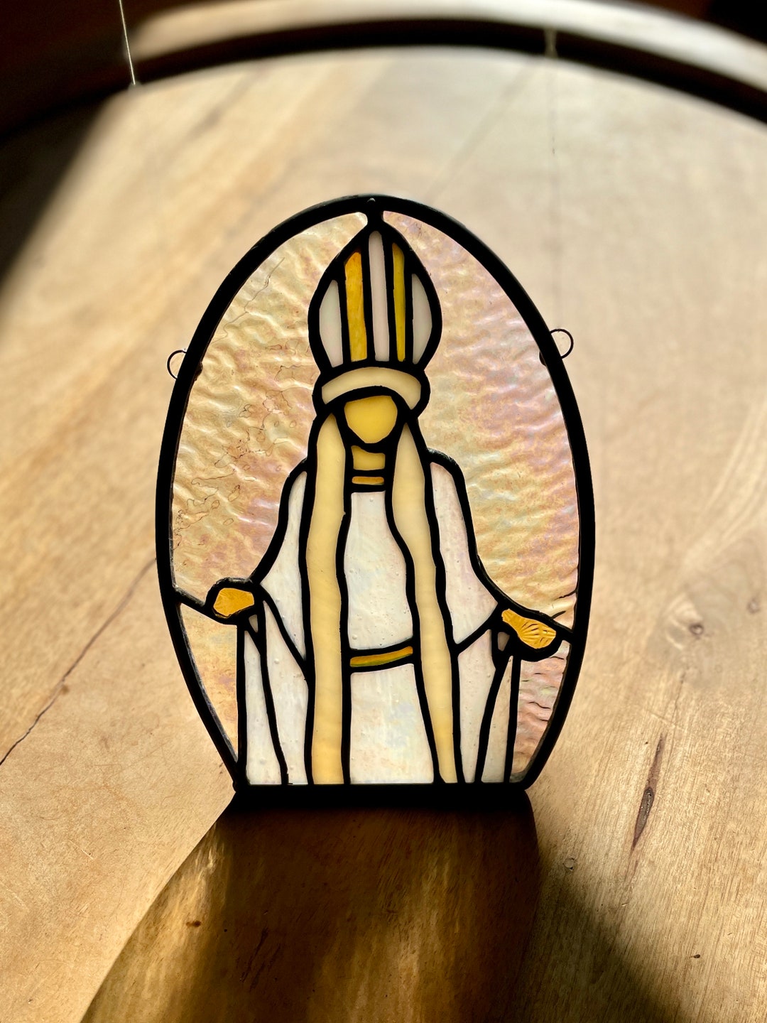 Handmade Moira Rose Stained Glass Suncatcher | Schitt's Creek Pop ...