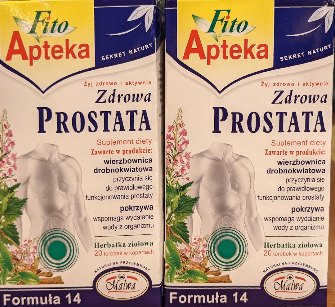 Fito Apteka Healthy Prostate Tea Set of 2, Teas Set for Gift, Zdrowa ...