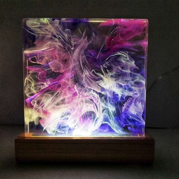 Epoxy Lamp - Etsy