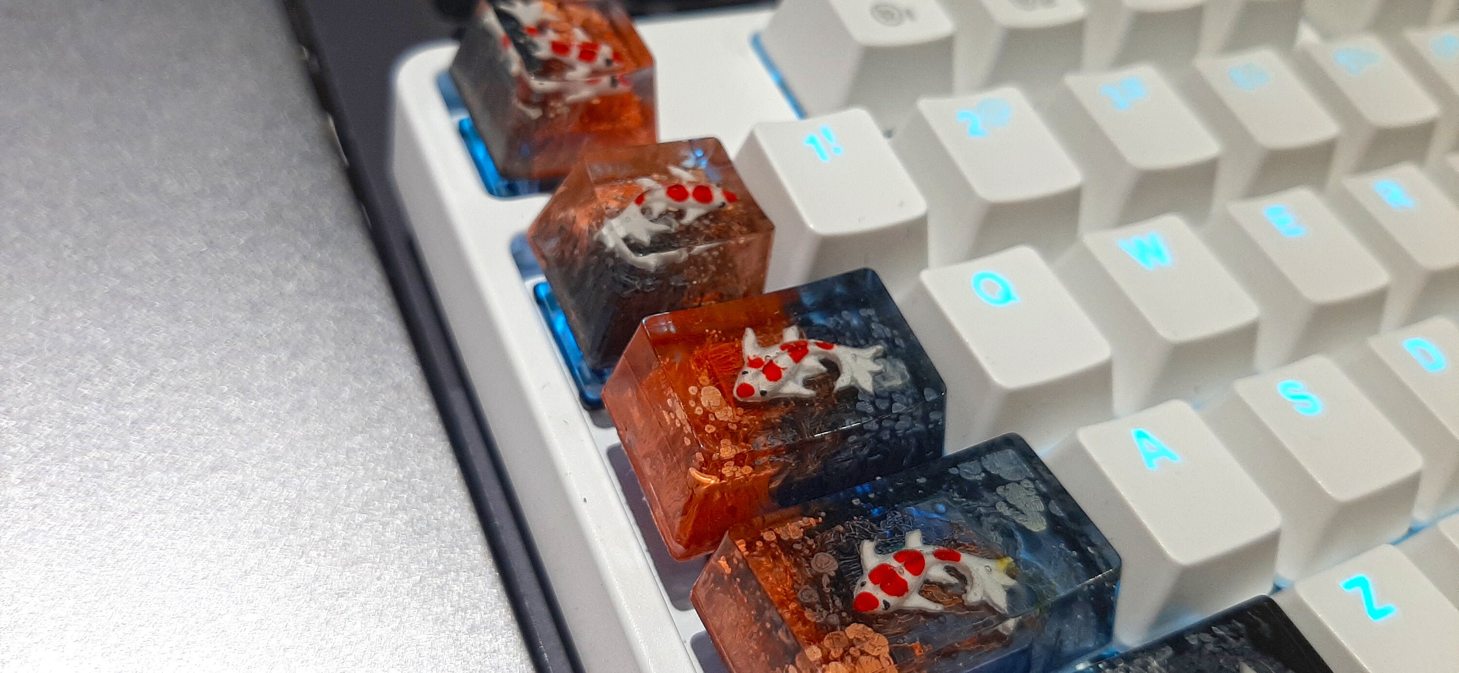 Koi Fish Keycap Artisan Keycapkeycap Handmadesa and OEM - Etsy