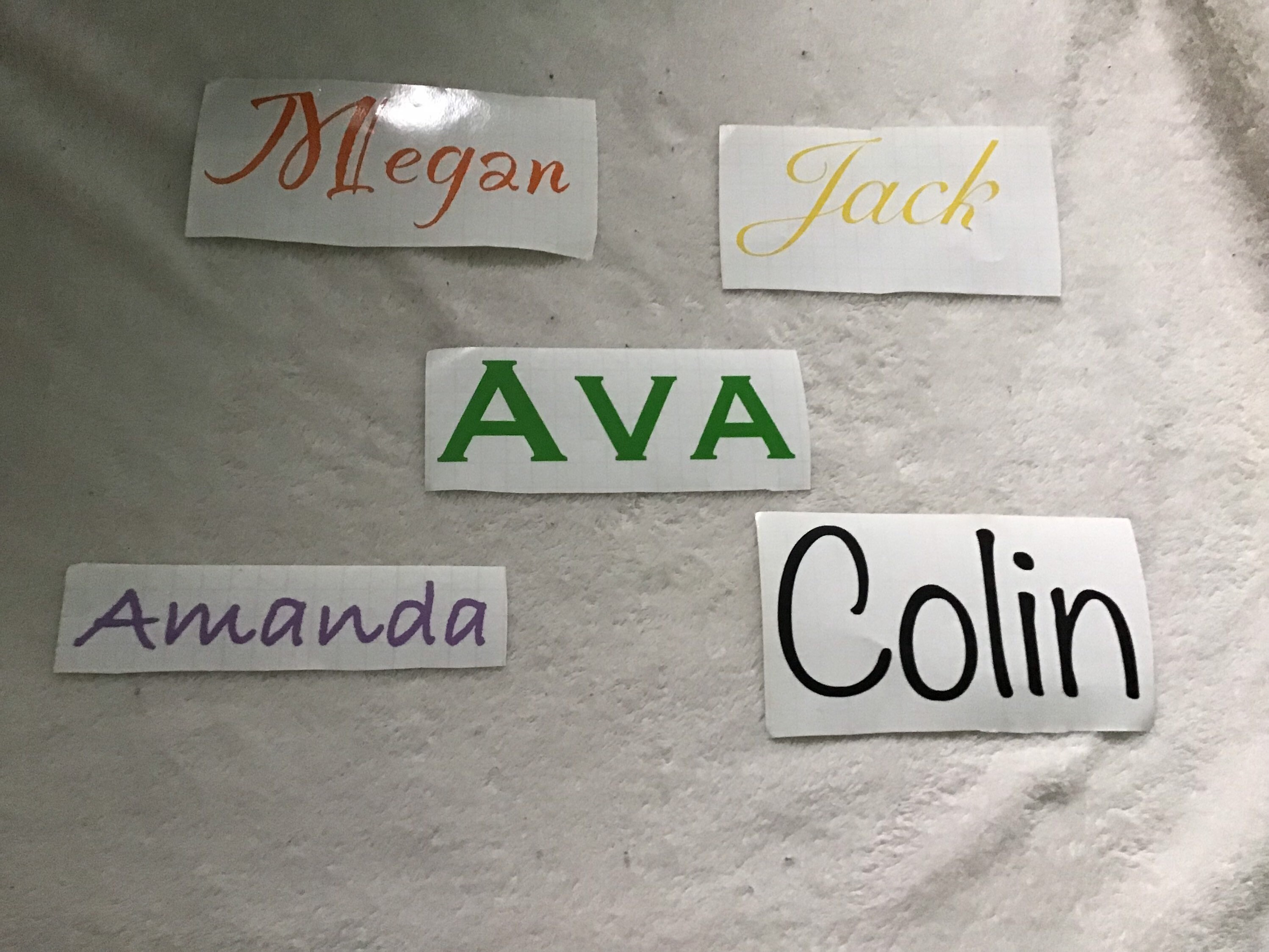 Name Decal Custom Name Sticker Decal for Cars Decal for - Etsy