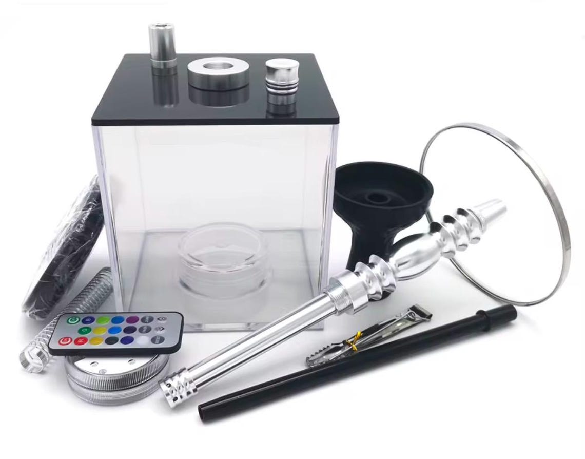 Custom Acrylic Hookah With LED Light - Etsy