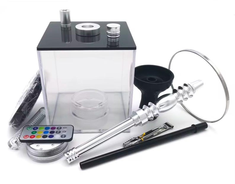 Custom Acrylic Hookah With LED Light - Etsy