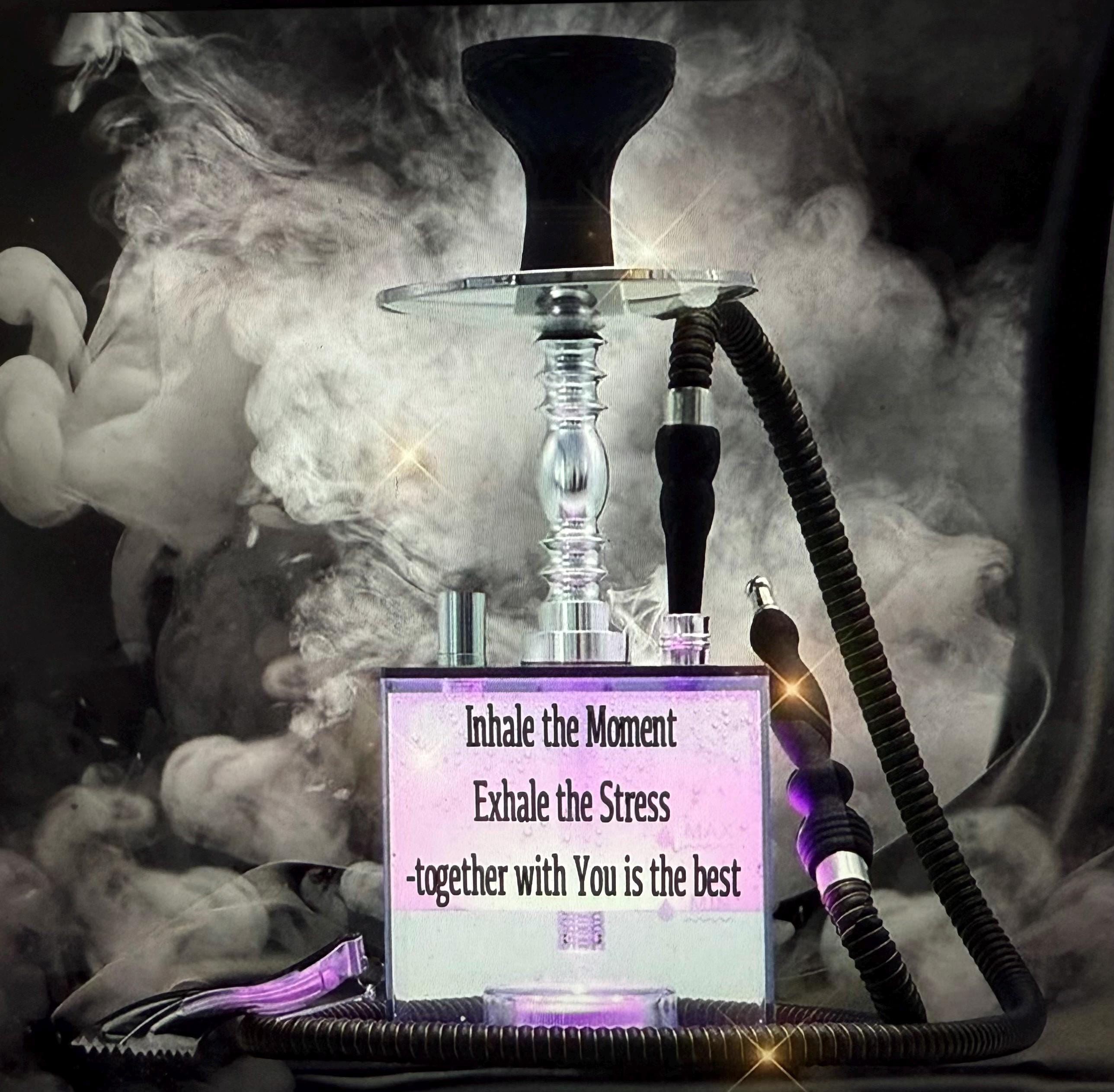 Custom Acrylic Hookah With LED Light - Etsy