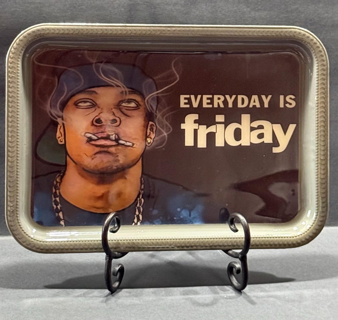 Smokey From Friday Movie Single Rolling Tray - Etsy