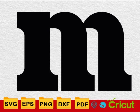 Lower Case Letter M Svg, Halloween Costume M Svg, M Svg, Cut Files ...