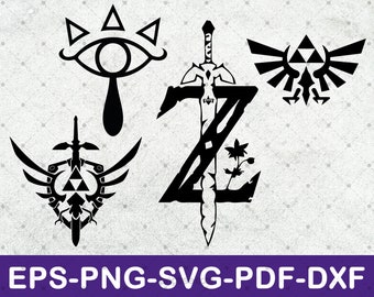 Zelda Cricut Svg - Etsy