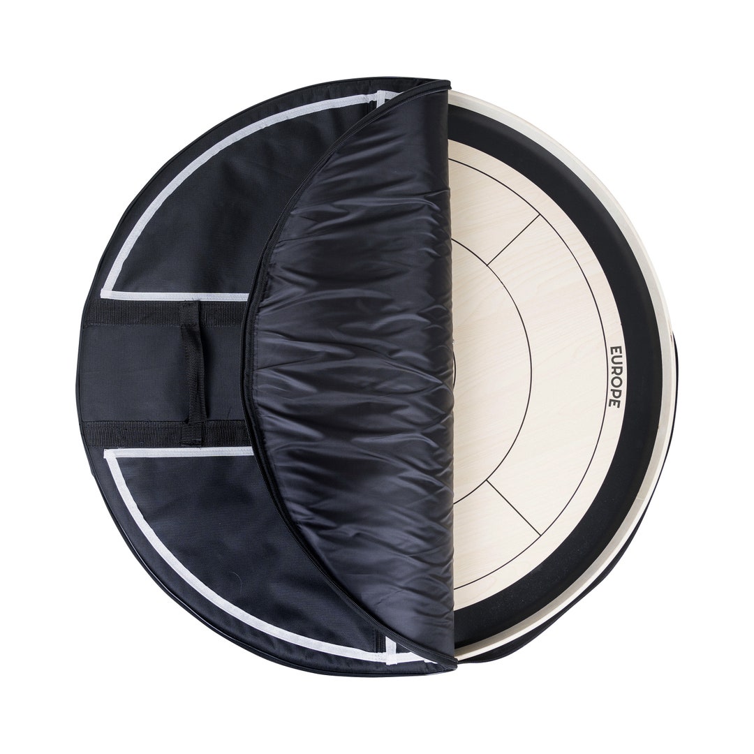 32 Crokinole Carry and Travel Bag Padded 4 Zip-pockets for Accesories ...