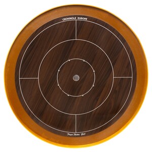 Crokinole Board Game 'dark' Tournament Board, Discs, Carrom Powder ...
