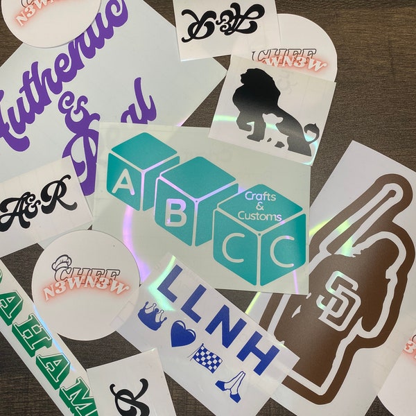 Custom Vinyl Logo - Etsy