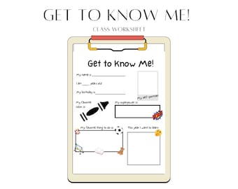 Back to School Activities - BTS Bulletin Board - 4th Grade All About Me ...