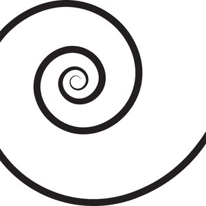 Spiral SVG Bundle, Spiral Cut Files, Spiral Outline SVG, Spiral Vector ...