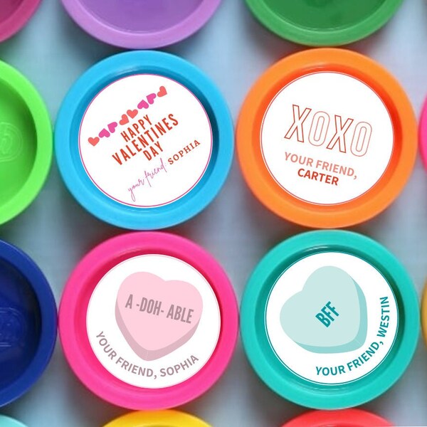 Play Doh Valentine - Etsy