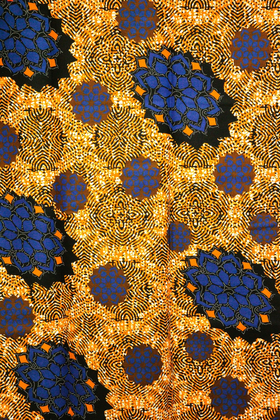 Ankara Cotton African Print Fabric Sold by the Yard - Etsy