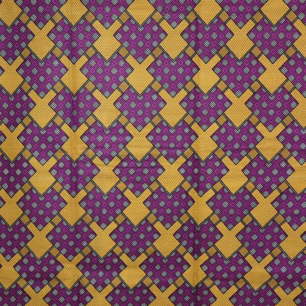 African Fabric Block - Etsy