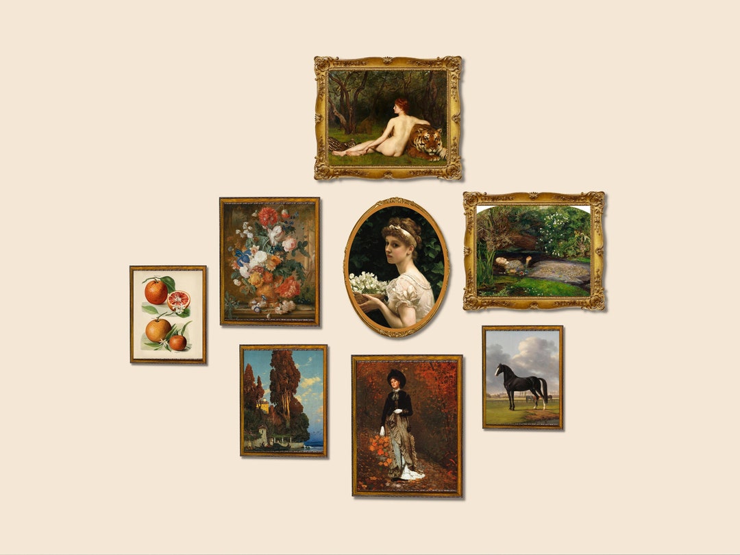 English Cottage Gallery Wall English Countryside Print Set Farmhouse ...